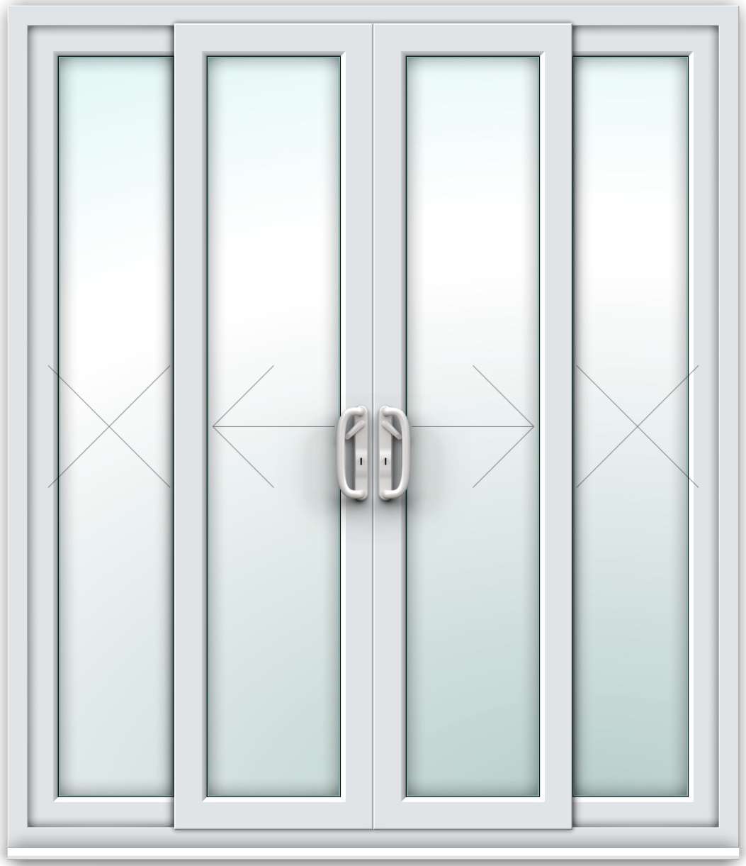 4 Pane uPVC Sliding Patio Doors | Made to Measure | Fast Nationwide ...