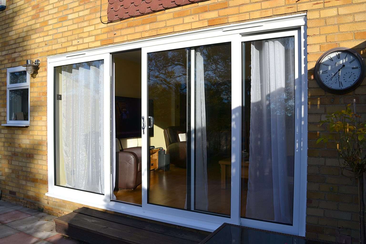 Anthracite Grey uPVC 3 Pane Sliding Patio Door - Made to Measure - AWM ...